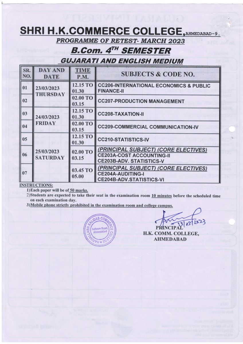 Shree HK Commerce College